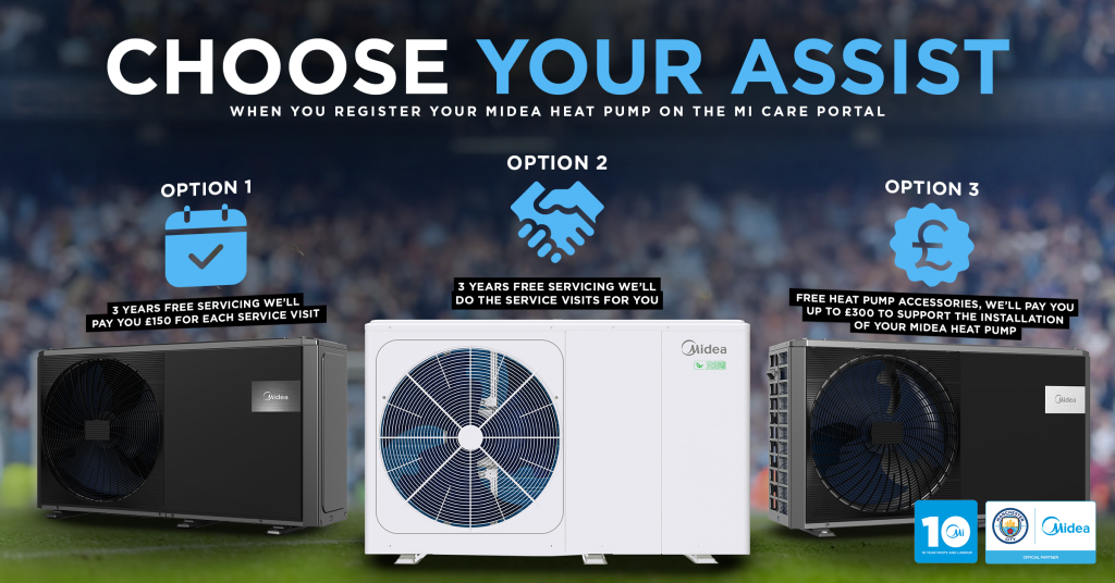 Renewables Promotions - Midea Heat Pumps